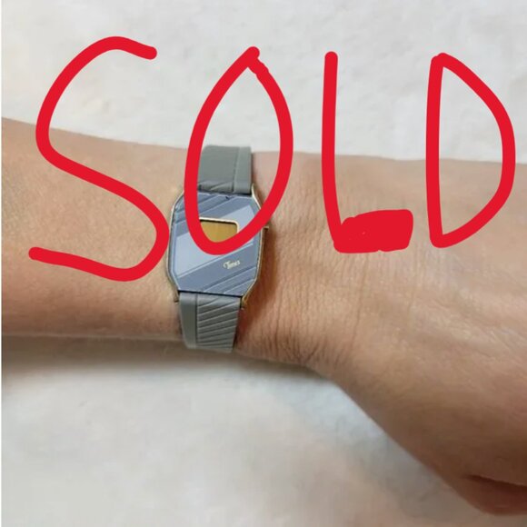Timex | Accessories | Sold Vintage Timex Ladies Led Digital Watch T ...